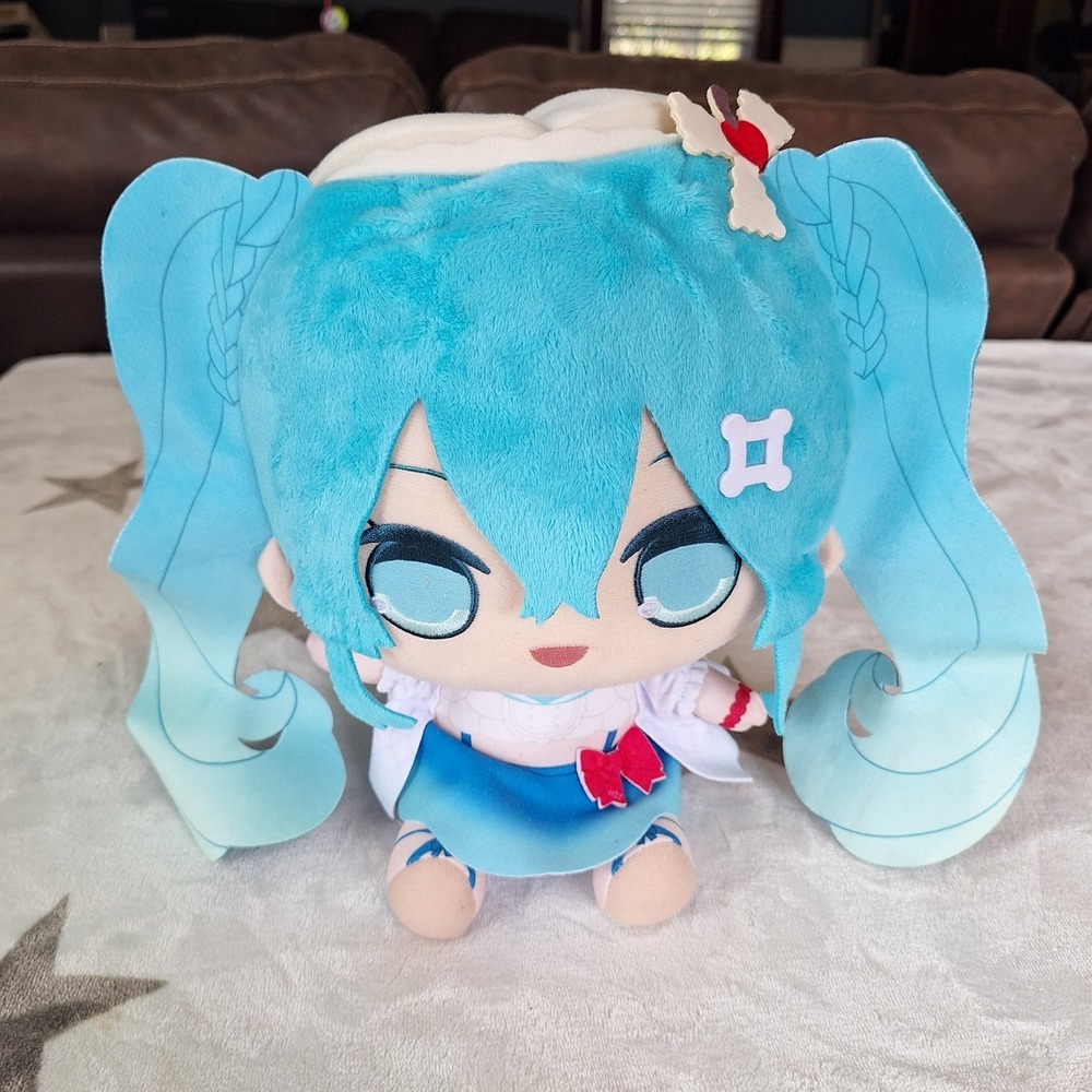 Toys | Vocaloid 1 Hatsune Miku Cream Soda Kyurumaru Big Plush | Poshmark
